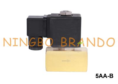 China Compact Brass Water Air Electric Solenoid Valve 1/4 3/8 1/2 Inch 24V 220V for sale