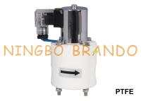 China Acid Alkali Chemical Resistant PTFE Solenoid Valve Anti Corrosion for sale