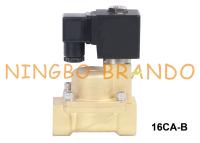 China Steam And Hot Water Brass Solenoid Valve 3/8 1/2 3/4 1 Inch 24V 220V for sale