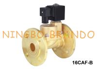 China Brass Steam And Hot Water Solenoid Valve 1 1.5 2 Inch Flanged 24 220 Volt for sale