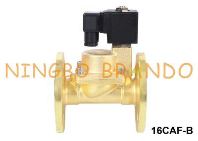 China 24V 220V Brass Solenoid Valve Steam 1'' 1-1/4'' 1-1/2'' 2'' Flange End for sale
