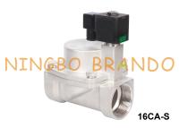 China 1-1/4'' 1-1/2'' 2'' Electric Steam Solenoid Valve Normally Closed 24V 220V for sale