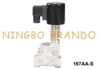 China 1'' Stainless Steel Hot Water Solenoid Valve 12V 24V DC 110V 220V AC for sale