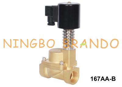 China Brass Solenoid Valve Hot Water 3/8 1/2 Inch 12V 24V DC 110V 220V AC for sale