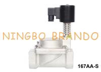China 2'' Stainless Steel Solenoid Valve For Hot Water 220V 230V 240V for sale