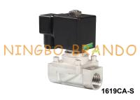 China 1/2'' Stainless Steel Electric Solenoid Valve For Steam And Hot Water for sale