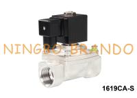 China Steam And Hot Water Stainless Steel Solenoid Valve 1 Inch 24V 220V for sale
