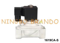 China 1'' Direct Lift Piston Stainless Steel Solenoid Valve For Steam Hot Water for sale