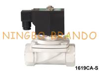 China 2'' 2 Way Stainless Steel Electric Solenoid Valve For Hot Water for sale