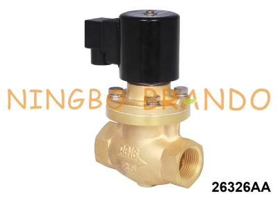 China Brass Steam And Hot Water Solenoid Valve 3/8'' 1/2'' 3/4'' 1'' 24V 220V for sale