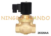 China 1 Inch Steam And Hot Water Brass Solenoid Valve 24VDC 220VAC for sale