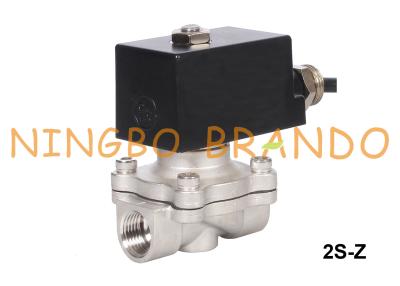 China Ex-proof Stainless Steel Solenoid Valve 3/8'' 1/2'' 3/4'' 1'' 24V 220V for sale