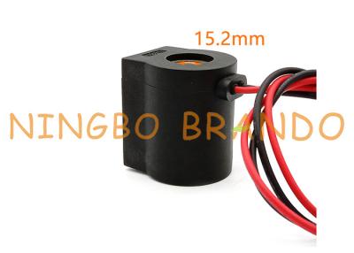 China 15.2mm Hole Diameter Truck Steering Transmission Solenoid Valve Coil for sale