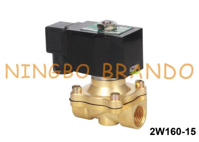 China 1/2 Inch 2 Way Normally Closed Water Brass Solenoid Valve 24V 220V for sale