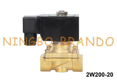 China 3/4'' 2 Way NC Electric Brass Solenoid Valve Water 24VDC 220VAC for sale