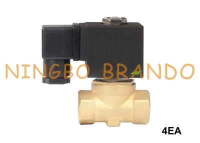 China 2 Way NC Diaphragm Pilot Operated Brass Solenoid Valve 24V 220V for sale