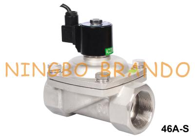 China 2 Inch Fountain Stainless Steel Solenoid Valve IP68 Underwater for sale
