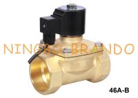 China 2'' Water Fountain Brass Solenoid Valve IP68 Underwater 24V 220V for sale