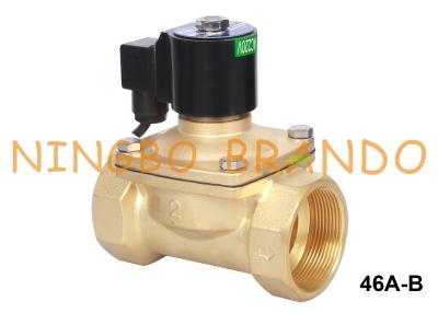 China 2 Inch Brass Music Fountain Solenoid Valve IP68 Waterproof 24V 220V for sale