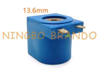 China LPG CNG RGE90 Reducer 13.6mm Hole 2 Pins Solenoid Valve Coil for sale