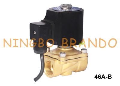 China 3/4'' Music Fountain Brass Solenoid Valve IP68 Waterproof 24VDC 220VAC for sale