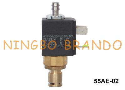 China 2/2 Way Normally Open Brass Electric Solenoid Valve For Coffee Machines for sale