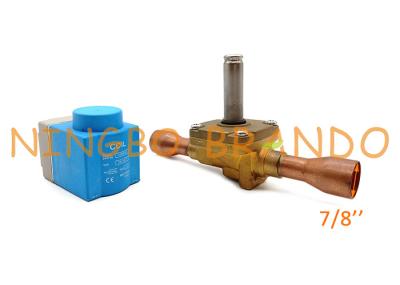 China 032F1225 EVR 15 NC 7/8'' Solder ODF Refrigeration Solenoid Valve for sale
