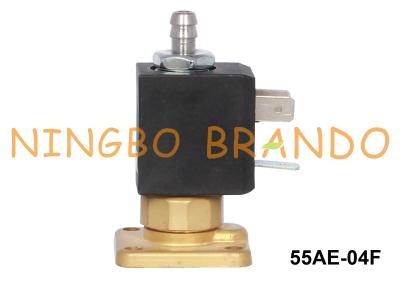 China Coffee Maker 3 Way Brass Solenoid Valve Base Mounting 220V 230V for sale