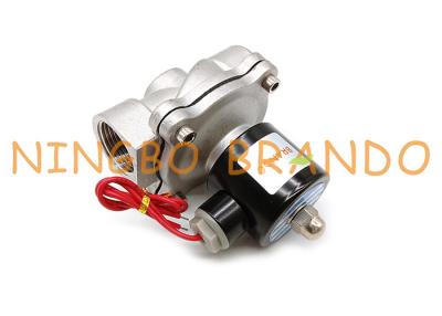 China 2S250-25 SUW-25 1'' Water Iron Cover Coil Stainless Stianless Solenoid Valve for sale