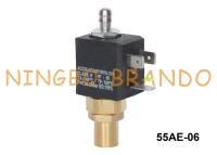 China Espresso Coffee Maker Parts Brass Solenoid Valve 2-Way 230V 240V for sale