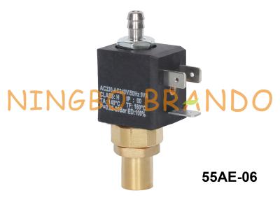 China Espresso Coffee Maker Parts Brass Solenoid Valve 2-Way 230V 240V for sale