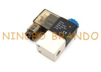China 2 Position 2 Way 1/8'' 2V025-06 DIN43650A Pneumatic Solenoid Valve for sale