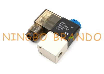 China 2 Position 2 Way 1/8'' 2V025-06 DIN43650A Pneumatic Solenoid Valve for sale