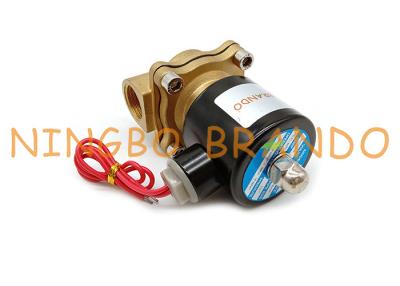 China UW-15 2W160-15 1/2'' 2/2 Way Fluid Control Brass Solenoid Valve for sale