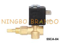 China 1/8'' Flow Adjustable Coal Gas Brass Solenoid Valve For Oven Heating for sale