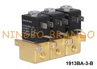 China Multiple 3 Group Water Air Brass Solenoid Valve 2 Way Normally Closed for sale