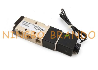 China AIRTAC Type 4V110-06 5 Way 2 Position 1/8