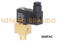 China Petrol Diesel Fuel Shut-off Brass Solenoid Valve 1/8'' 12V 24V DC for sale
