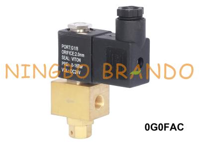 China Petrol Diesel Fuel Shut-off Brass Solenoid Valve 1/8'' 12V 24V DC for sale