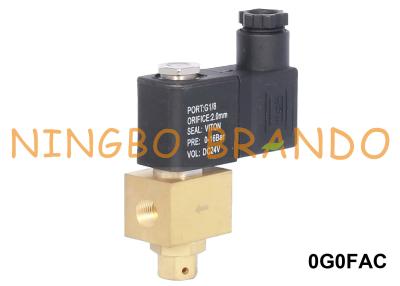 China 1/8'' Petrol Diesel Fuel Cut off Brass Solenoid Valve 12VDC 24VDC for sale