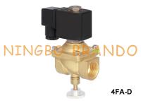China 1/2'' LPG Natural Gas Brass Solenoid Valve Adjustable Flow 24VDC 220VAC for sale