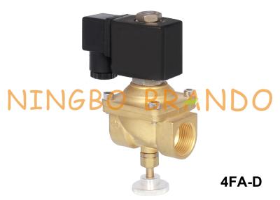 China 1/2'' LPG Natural Gas Brass Solenoid Valve Adjustable Flow 24VDC 220VAC for sale