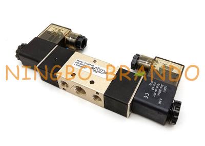 China Airtac Type 4V210-08 5/2 Way Double Solenoid Pneumatic Valve for sale