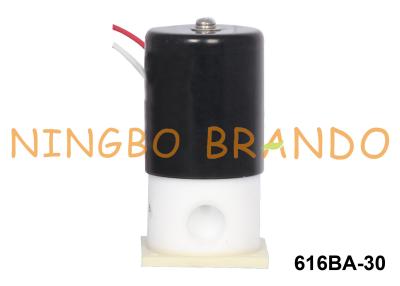 China PTFE Diaphragm Medical Isolation Solenoid Valve 1/8'' 2-Way NC 12V 24V for sale