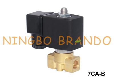 China 3/2 Way Brass Solenoid Valve For Water Air 1/8'' 1/4'' 12V 24V 110V 220V for sale