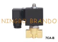 China 3-Way Water Air Brass Solenoid Valve 1/8'' 1/4'' 12VDC 24VDC 110VAC 220VAC for sale