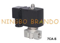 China 3 Way Water Air Stainless Steel Solenoid Valve 1/8'' 1/4'' 12V 24V 110V 220V for sale