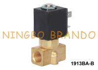 China 2-Way Direct Acting Normally Closed Brass Solenoid Valve For Water Air for sale