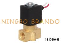 China 2 Way NC Direct Action Small Brass Solenoid Valve For Water Air 24V 220V for sale
