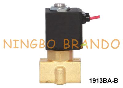 China Water Air Small Brass Electric Solenoid Valve 2-Way NC Direct-Operated for sale
